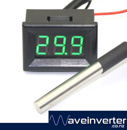 Temperature Digital Display Unit *3 metre probe* | Waveinverter